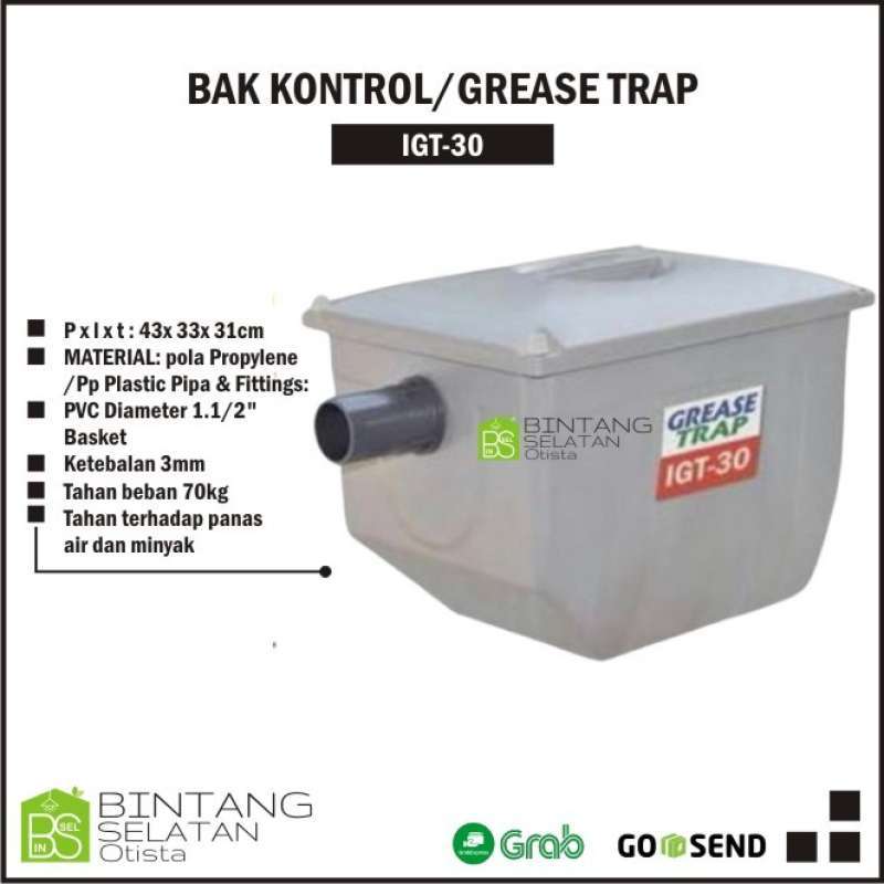 Jual Bak Kontrol/grease Trap Igt-30 Di Seller Shin Store - Cengkareng ...