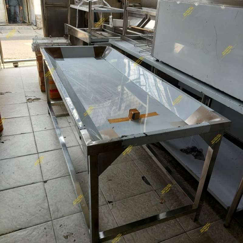 Jual Meja Display Ikan Stainless Steel Di Seller Shin Store ...