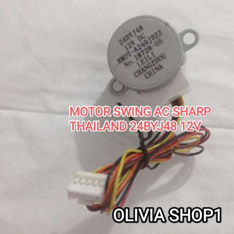 Jual Dinamo Motor Swing Indoor Ac Sharp R32 Thailand 24byj48 12v Dc Di ...