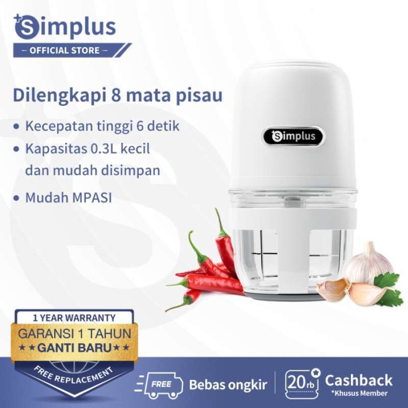 Jual Simplus Chopper Blender Penggiling Alat Makanan Bayi Mpasi ...