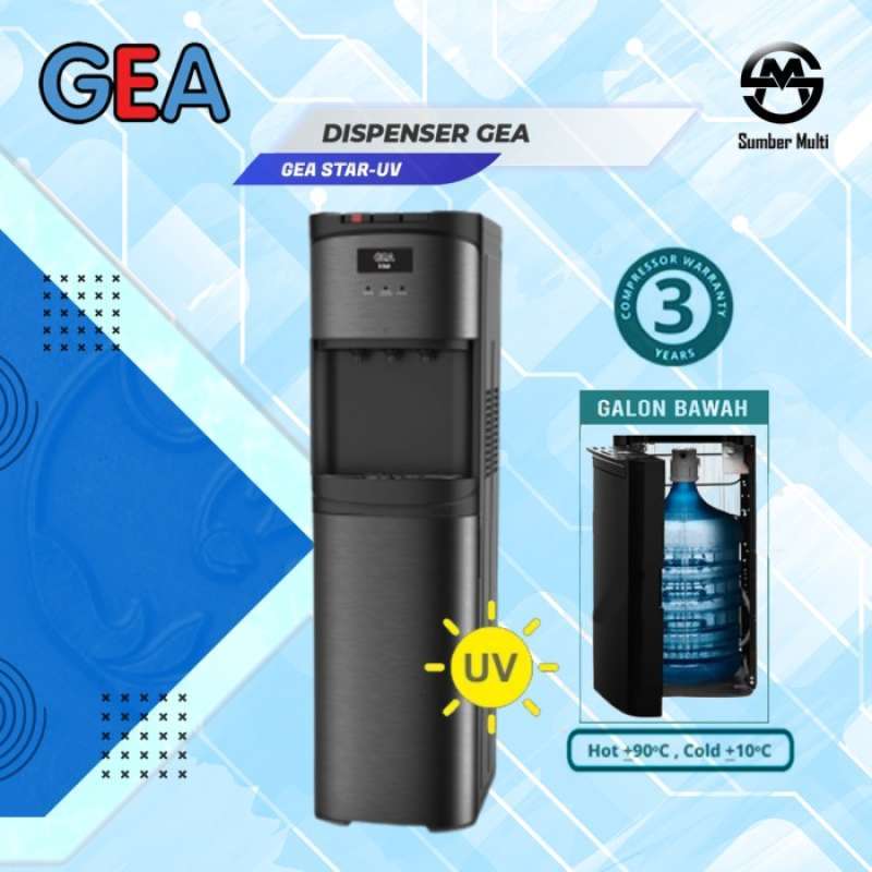 Jual Dispenser Gea Star Dispenser 3 Tombol Galon Bawah Di Seller Shin ...