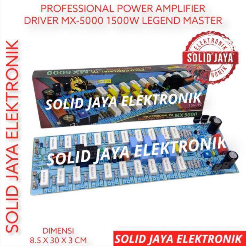 Promo Kit Profesional Driver Amplifier Yamaha Mx5000 1500w Legend ...