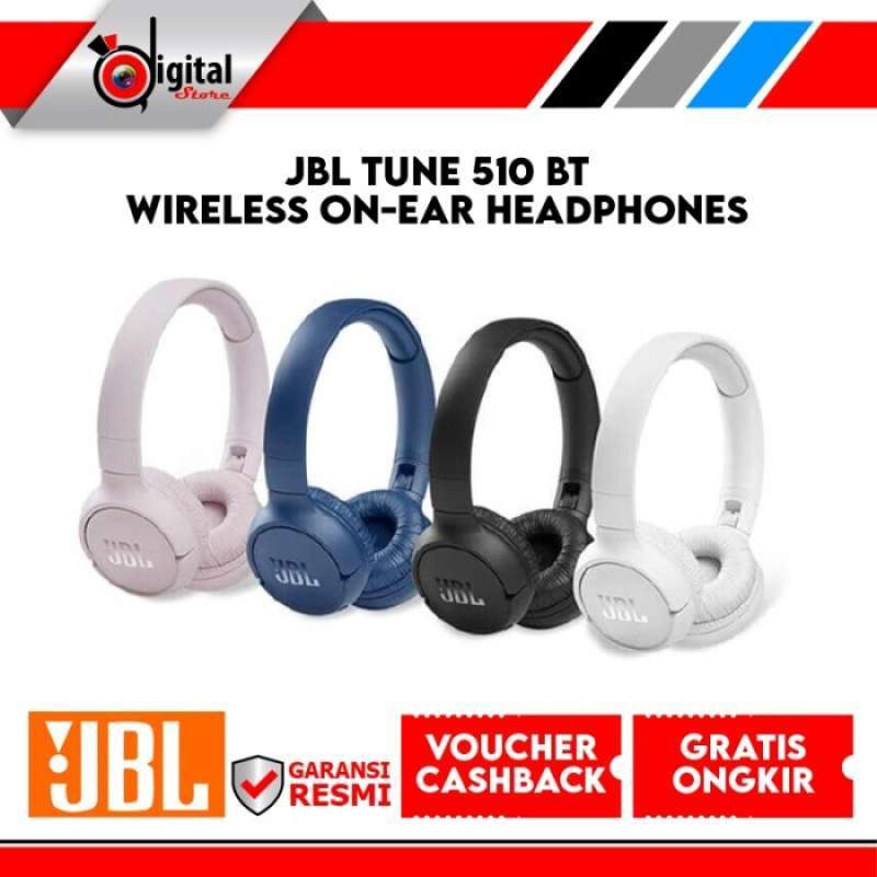 Jual Jbl Tune 510 Bt / T 510 Bt Wireless On-ear Headphones Original Di Seller Indah Purnama Tech ...