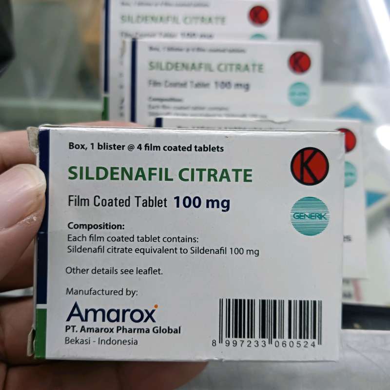 Jual Amarok Sildenafil 100mg Original / Box Exp 2025 Di Seller Sehat Shop - Pal Meriam, Kota ...