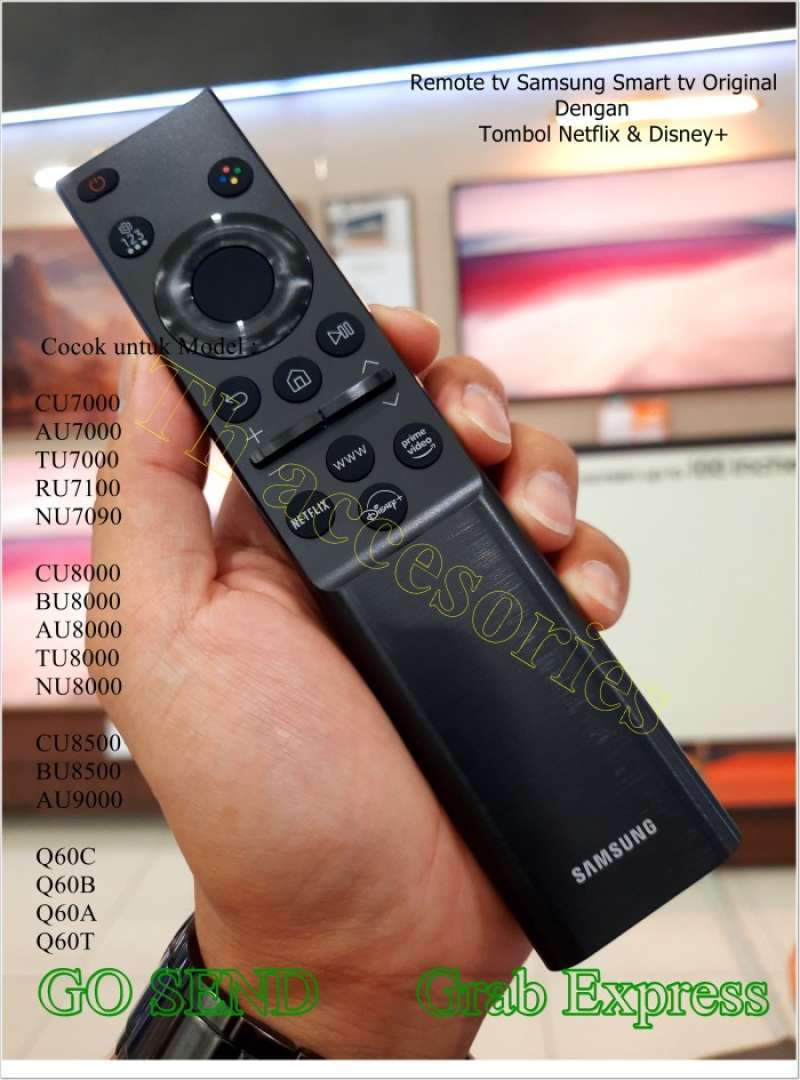 Promo Remote Tv Samsung Smart Tv Original Dengan Tombol Disney+ Diskon ...