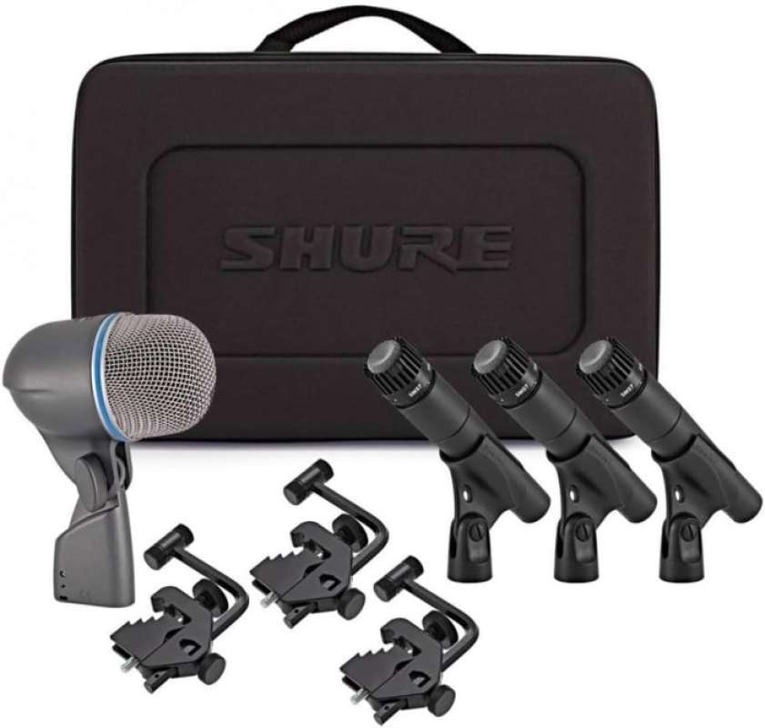 Jual Shure Dmk 57-52 Drum Microphone Set Drum Kit Original Di Seller ...