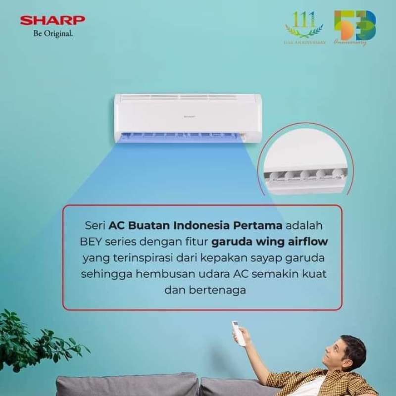 Jual Ac Sharp 0.75pk Type Ah-a7bey R.32 Garuda Series Di Seller Grand Ac - Cv Grand Ac - Kab ...