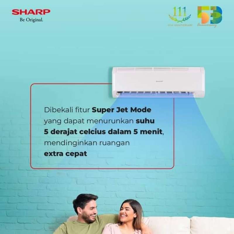 Jual Ac Sharp 0.75pk Type Ah-a7bey R.32 Garuda Series Di Seller Grand Ac - Cv Grand Ac - Kab ...