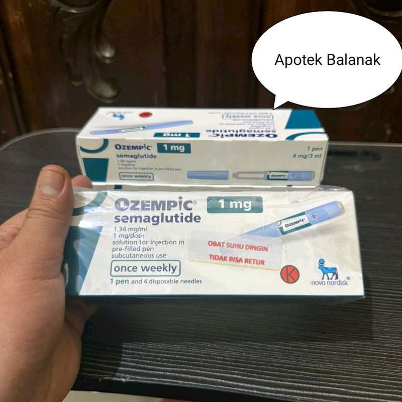 Jual Ozempic//1mg//semaglutide//injeksi//box Exp. 10 2026 Di Seller ...