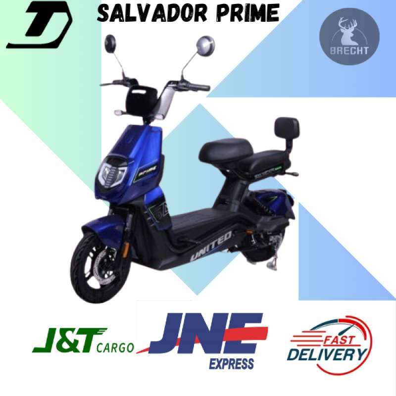 Jual Sepeda Listrik United Salvador Prime E Bike 950 Watt - Biru Di ...
