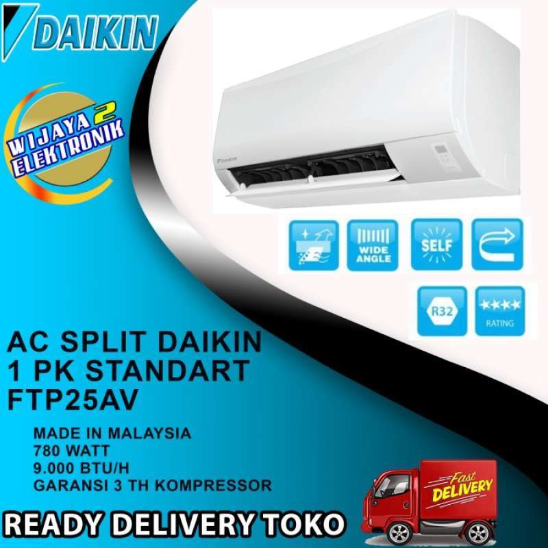 Promo Ac Split Daikin Standart Malaysia 1pk Ftp25av14 / Daikin Ftp25 ...