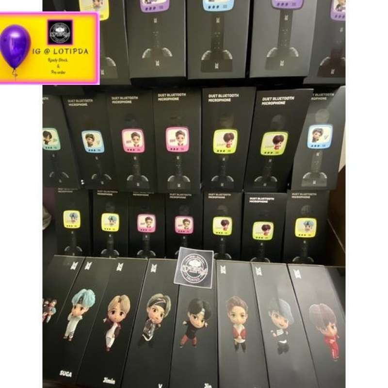 Jual New Ready - Bts Tinytan Duet Bluetooth Microphone Â€“bts Bluetooth ...