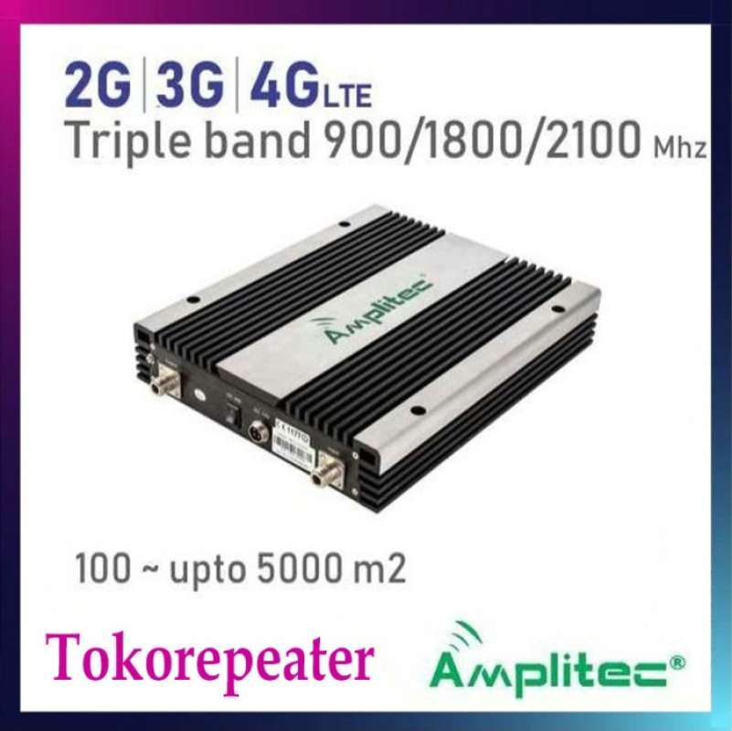 Jual Repeater Amplitec Triband 900-1800-2100mhz - Penguat Sinyal 2g-3g-4g Di Seller Rukia ...