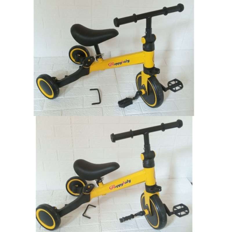 Promo Sepeda Balita Keseimbangan Balance Bike 3 In 1 Happy Baby Siap ...