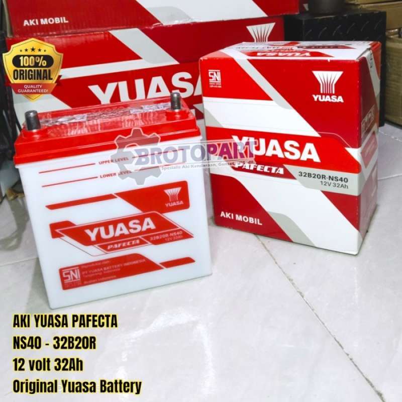 Promo Aki Mobil Yuasa Ns40 32b20r Pafecta Aki Basah 12v 32ah Yuasa Diskon 50% Di Seller Seaesaw ...