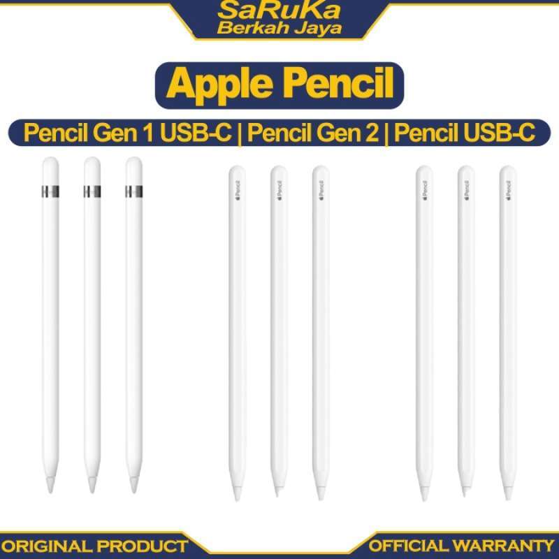 Jual Apple Pencil Gen 1 | Gen 2 Stylus Pen (internasional) Di Seller Yama - Cengkareng Timur ...