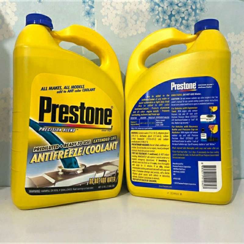 Promo Prestone Air Radiator Coolant Antifreeze Prediluted 33% Biru ...