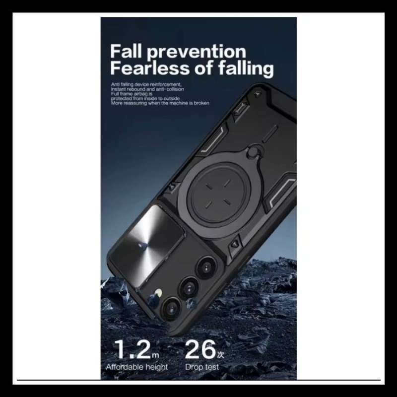 Promo Samsung Galaxy A14 A24 A34 A54 Pattern Armor Ring Magnetic Hard ...