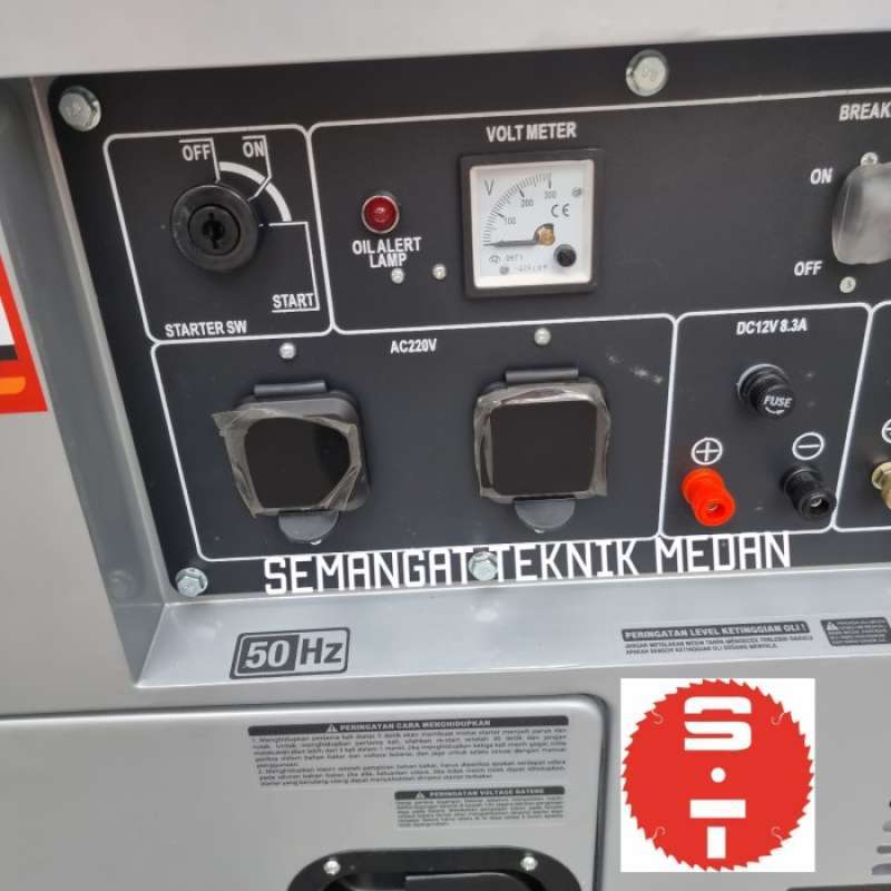 Jual Sdg9900 Genset Generator Listrik Silent Solar 5000 Watt 5kva ...