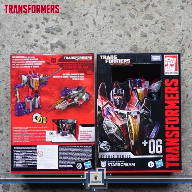 Jual Transformers Studio Series #06 Gamer Edition Wfc Starscream War ...