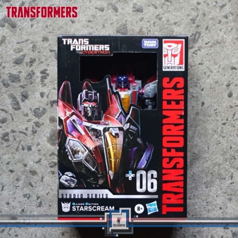 Jual Transformers Studio Series #06 Gamer Edition Wfc Starscream War ...
