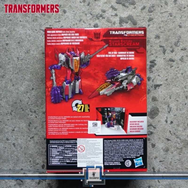 Jual Transformers Studio Series #06 Gamer Edition Wfc Starscream War ...