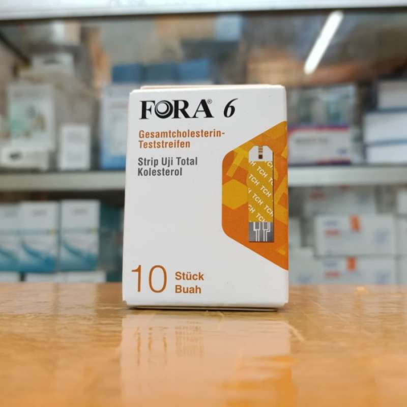 Promo Strip Cholesterol Fora 6 Plus Isi 10 Strip Per Box Diskon 33% Di ...