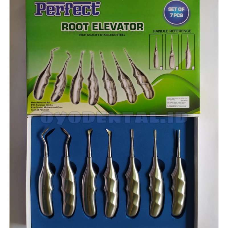 Promo Dental Bein Root Elevator Luxator Set Isi 7 Pcs Diskon 33% Di Seller Desa Otomotif ...