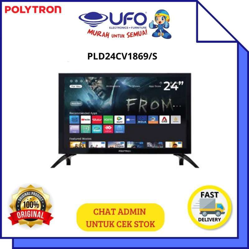 Jual Polytron Pld24cv1869/s Led Tv Smart Hd Ready 24 Inch Di Seller Ufo ...