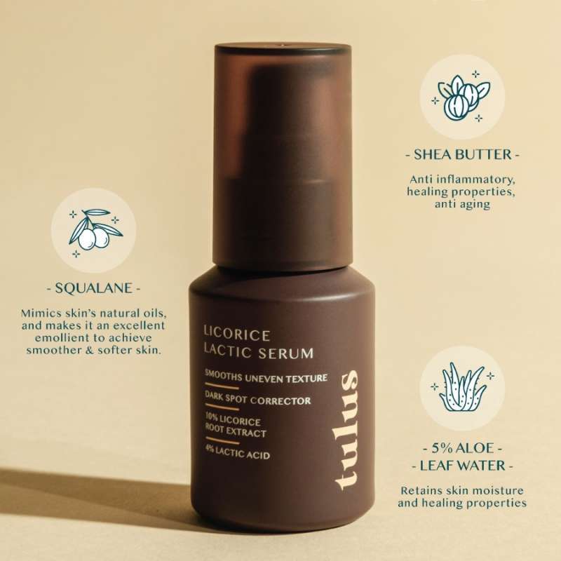 Jual Tulus Licorice Lactic Serum Di Seller Tulus Skin Official Store ...