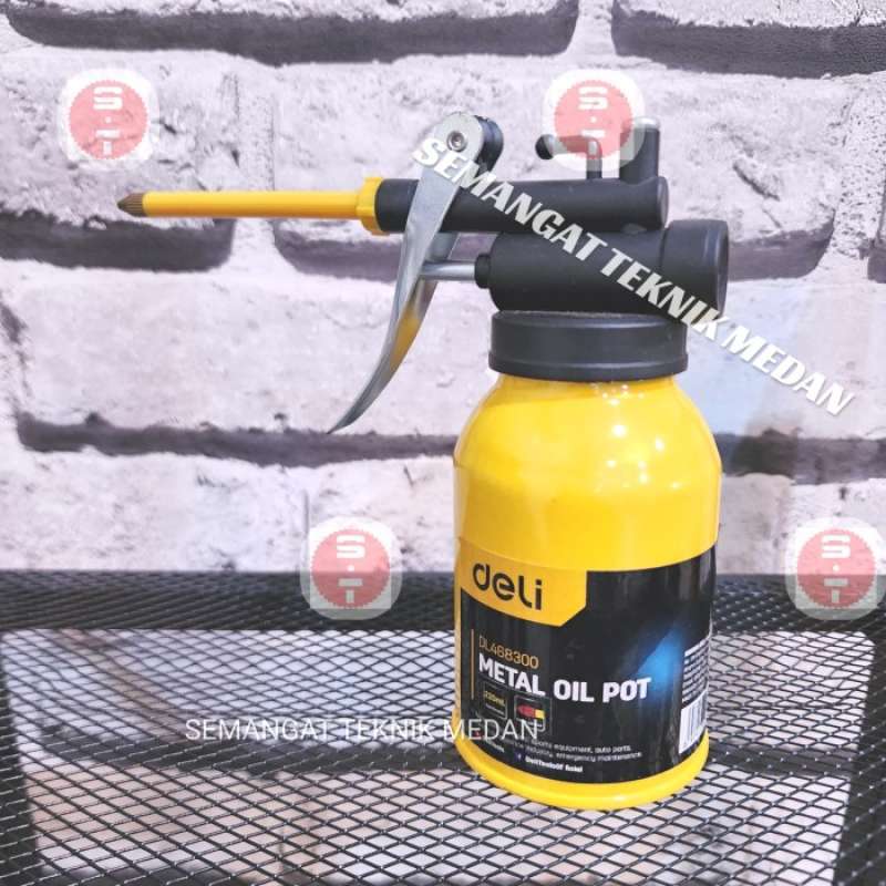 Jual Alat Semprotan Semprot Tempat Oli Gun Can Plastik 220 Ml Deli ...