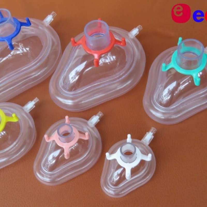 Jual Masker Anestesi Pvc, Dengan Katup Periksa Di Seller Velvet Store ...