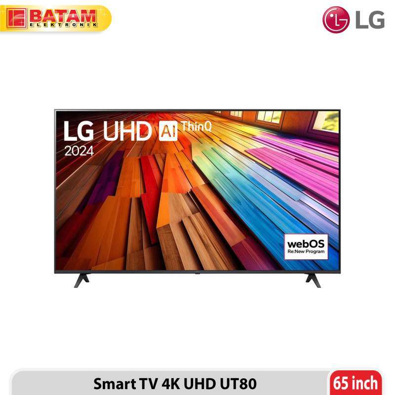 Promo Lg Smart Tv 4k Uhd Ut80 65 Inch - 65ut8050psb Diskon 7% Di Seller ...