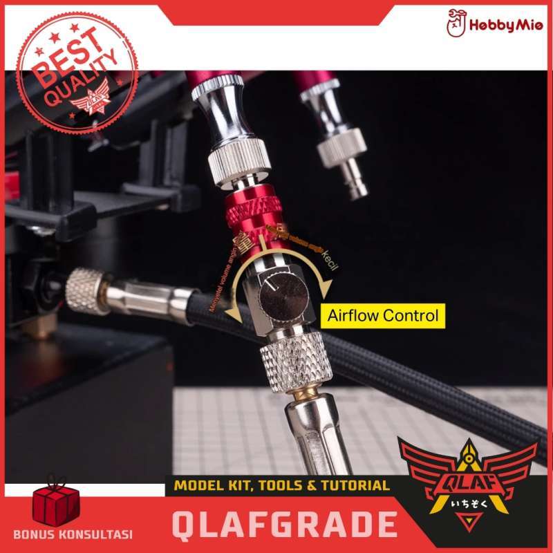 Jual Airflow Control Quick Release Set 1/8 - Valve Connector Set ...
