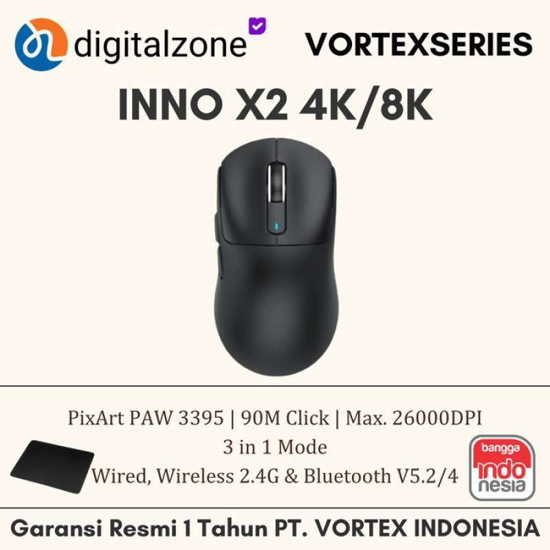 Jual Vortex Inno X2 4k/8k Vortexseries Inno X2 4k/8k Gaming Mouse ...