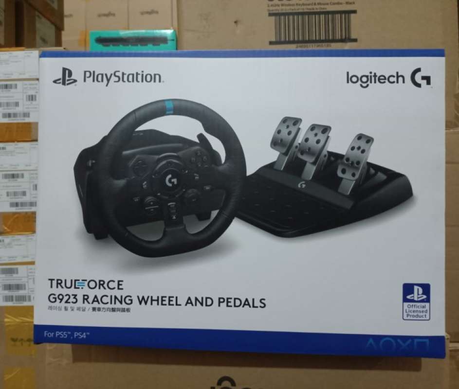 Jual Logitech G923 Trueforce Sim Racing Wheel And Pedals + Shifter Di Seller Velvet Store ...