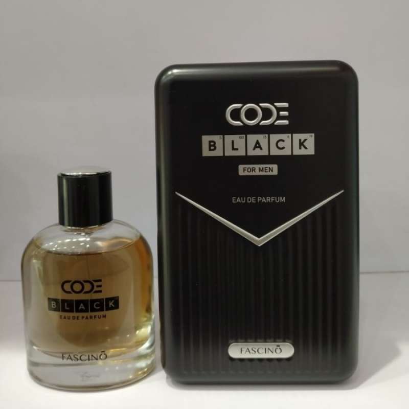Promo Parfum Original Fascino Code Black For Men Edp 100 Ml Diskon 33% ...