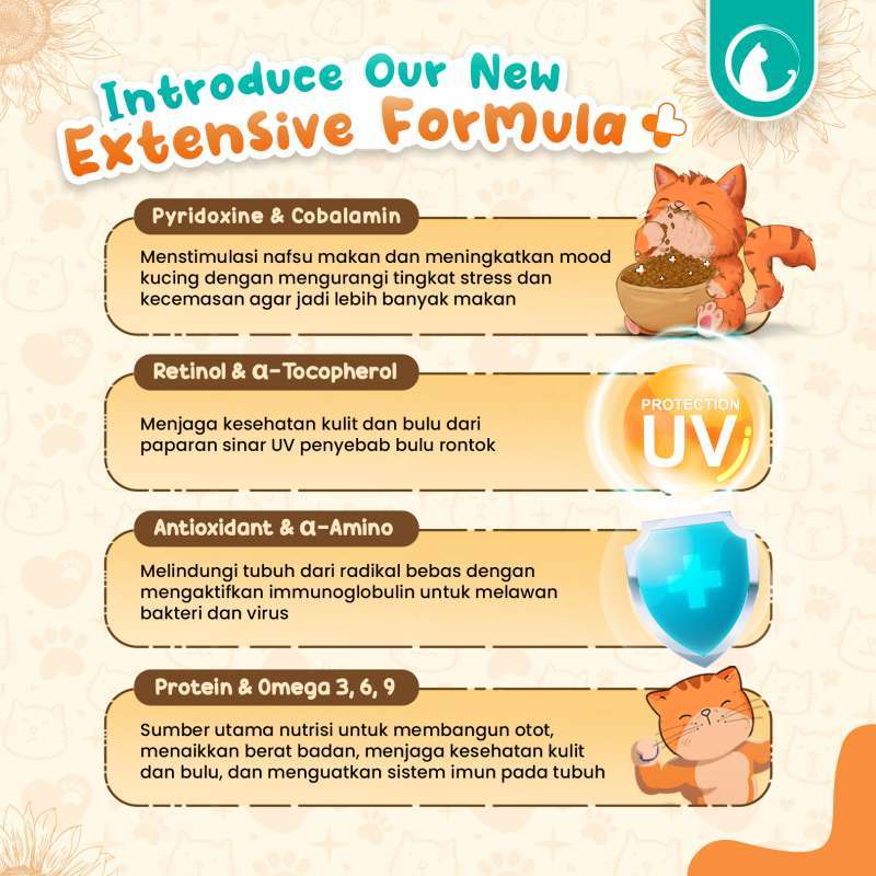 Jual Olive Care Vitamin Kucing Native+ Protein Tinggi 110gr Untuk ...