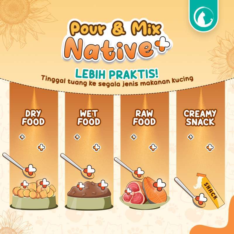 Jual Olive Care Vitamin Kucing Native+ Protein Tinggi 110gr Untuk ...
