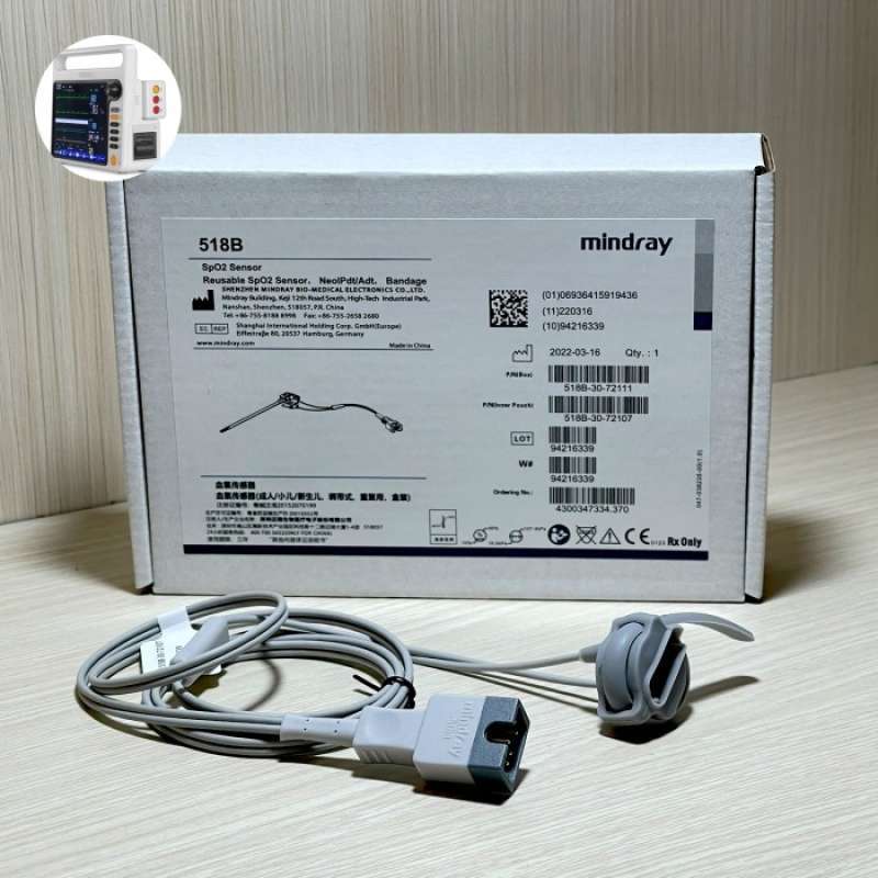 Promo Spo2 For Mindray Neonate Wrap Sensor 518b Diskon 33% Di Seller ...