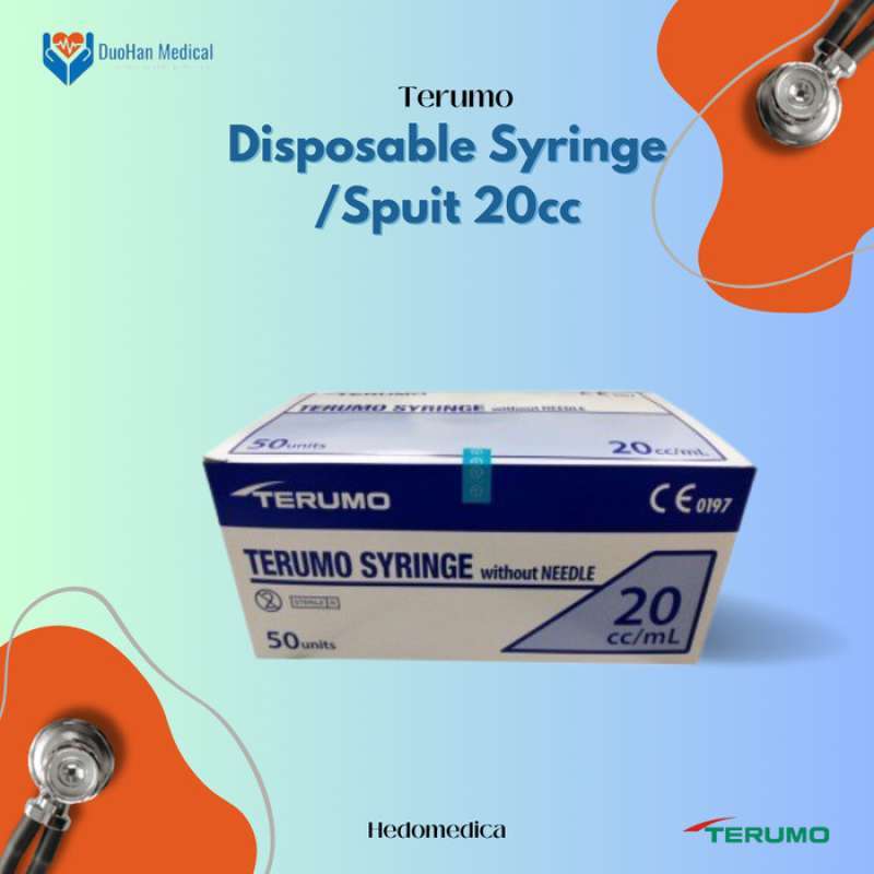Promo Spuit 20 Cc Terumo Syringe Diskon 33% Di Seller Lucky_vania ...