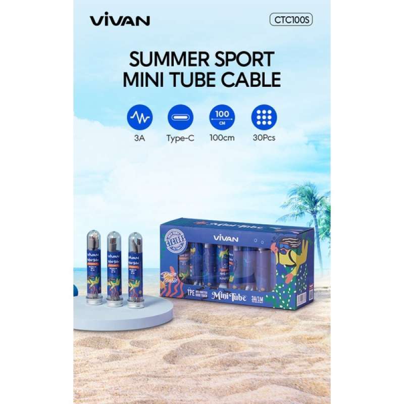 Jual Vivan Kabel Data Ctm S Ctl S Ctc S Kabel Data Lightning Type C Fast Charging