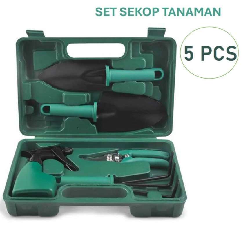 Promo New Set Alat Taman 10 Pcs Peralatan Berkebun Sekop Tanaman Shovel ...
