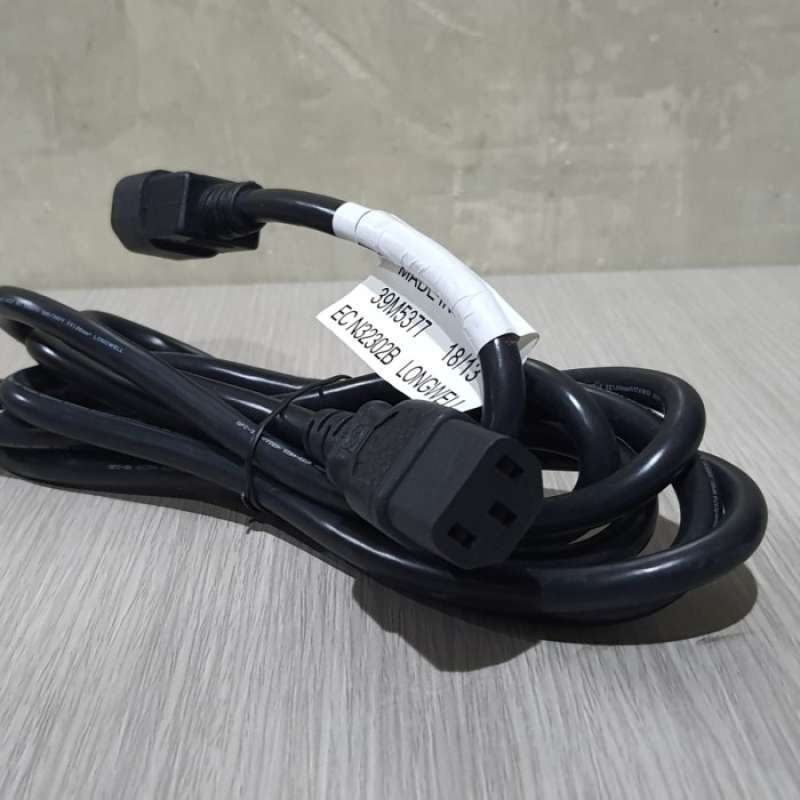 Jual Kabel Power Cord C13 To C14 Longwell Original Male Female Harga ...