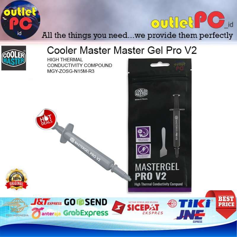 Jual Cooler Master Mastergel Pro V2 Thermal Paste / Pasta Termal Di ...