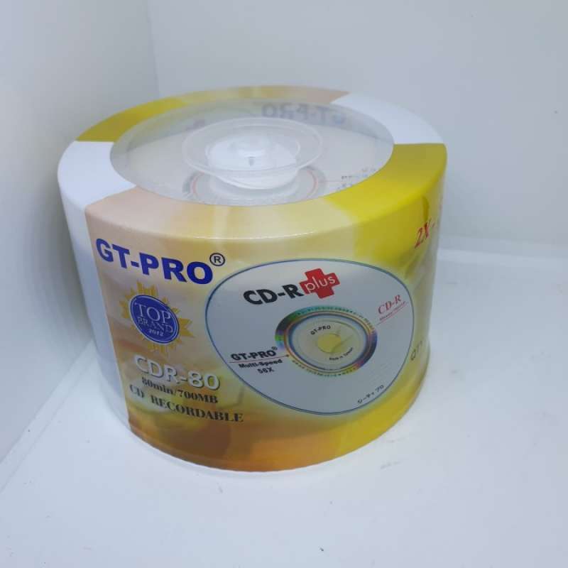 Jual Cd Cd-r Gt-pro 56x Original Isi 50 Pcs Di Seller Velvet Store ...