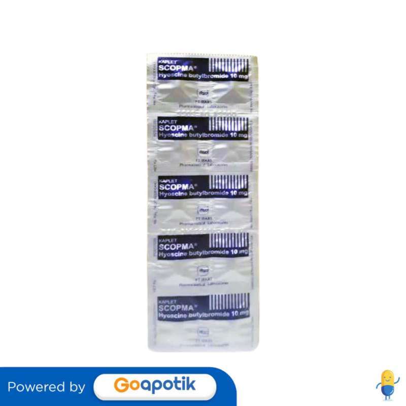 Jual Scopma 10 Mg Strip 10 Kaplet Di Seller Apotek El Farma - Mayang ...