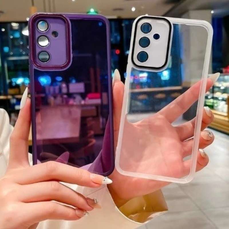 Jual Samsung Galaxy A14 A24 A34 A54 Camera Frame Transparent Softcase ...