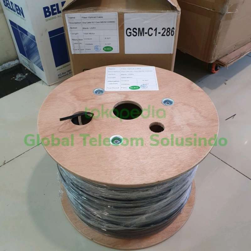 Jual Kabel Drop Core Optik / Dw Fo Ftth 2 Core Sm / Drop Wire Rosenberger Di Seller Sweet Shop ...
