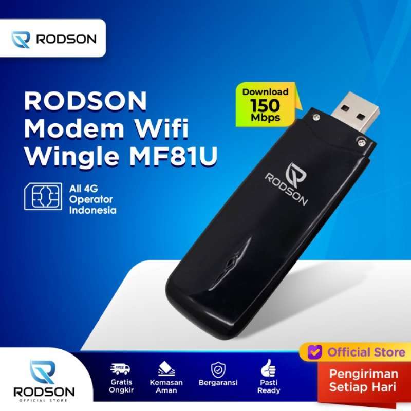 Jual Modem Wifi Wingle 4g Lte Mf81u Unlock Semua Operator Nano Simcard ...